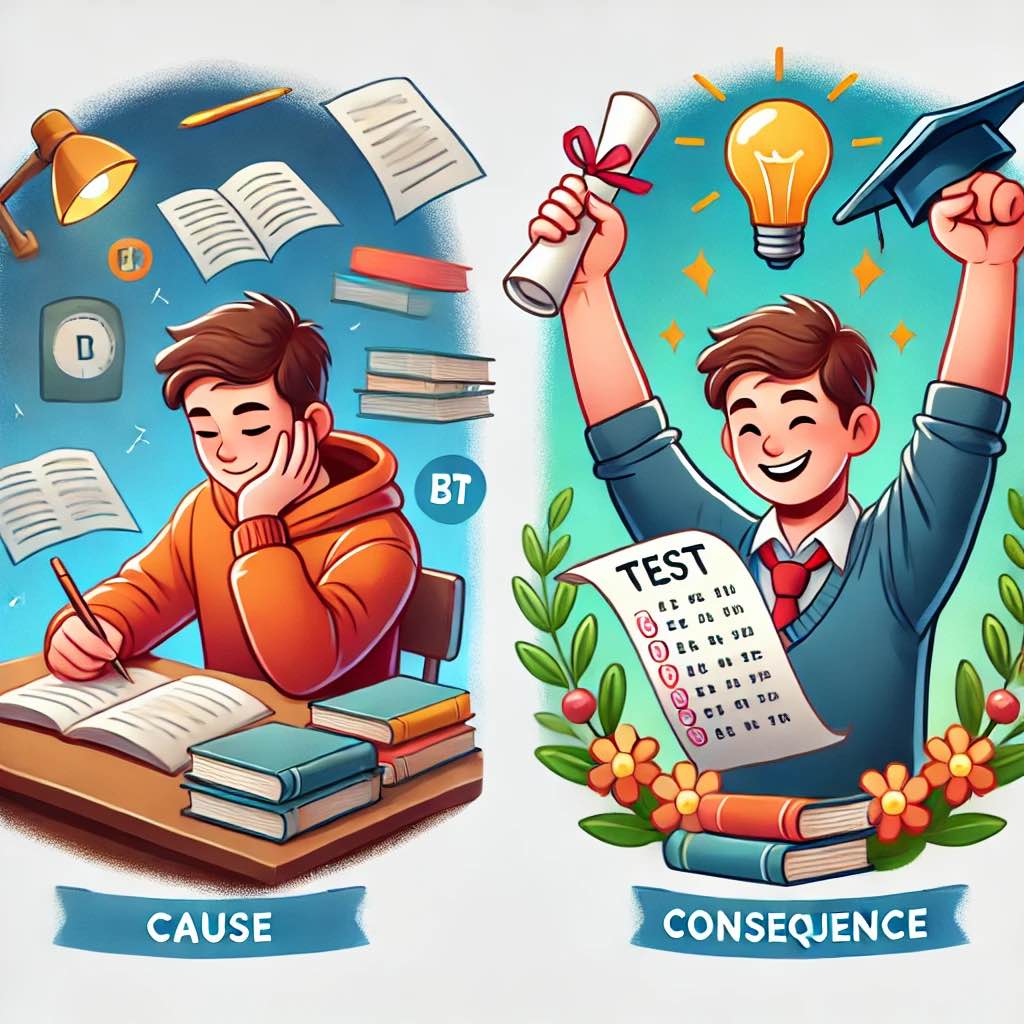 Vidéo explicative + exercices : exprimer la cause et la conséquence ...
