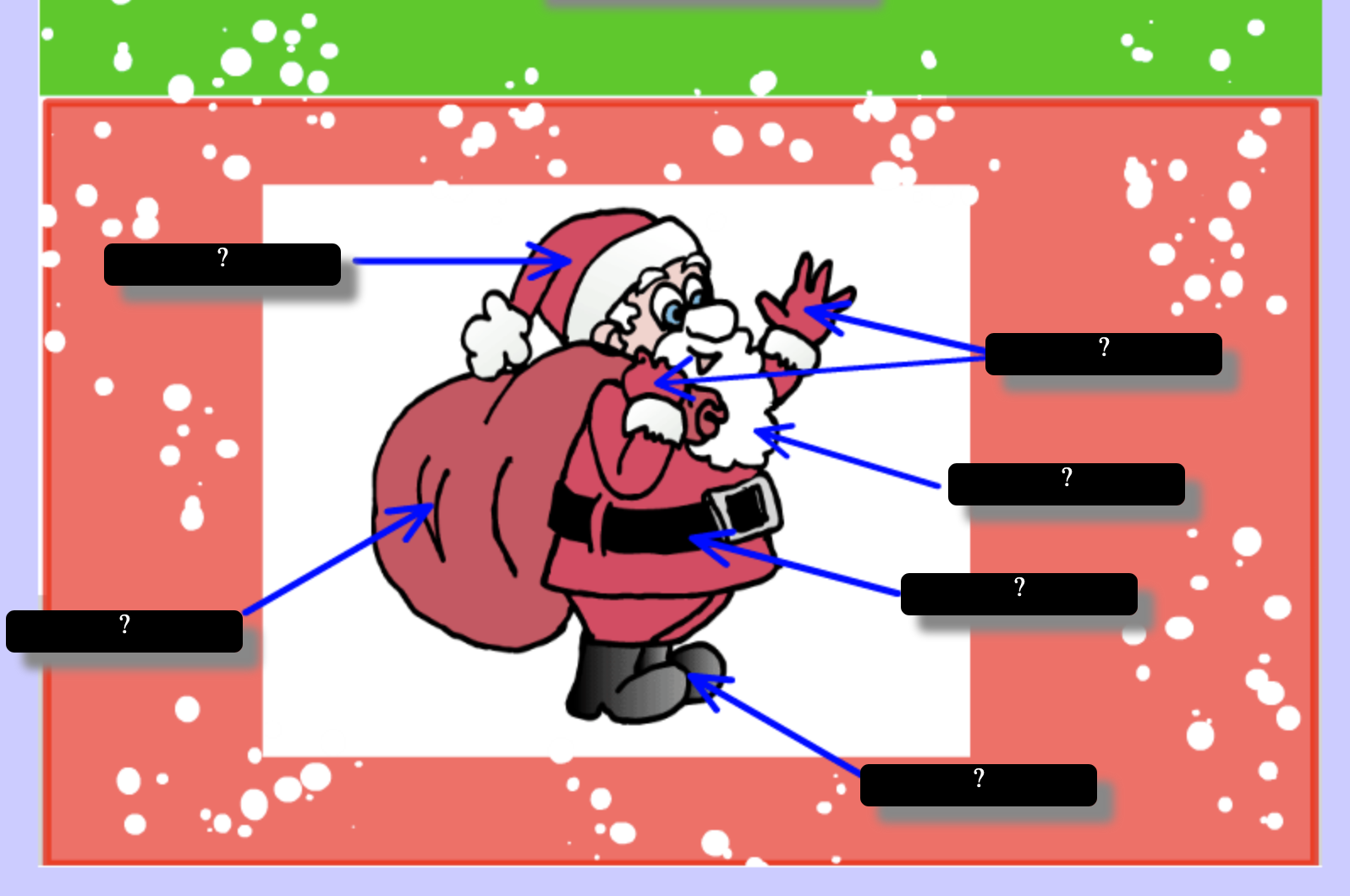 Vocabulaire du père Noël avec audio (pour les enfants :-)) - MOddou FLE